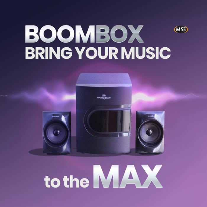 BB202 2.1 CHANNEL MULTIMEDIA SPEAKERS : MagicStar